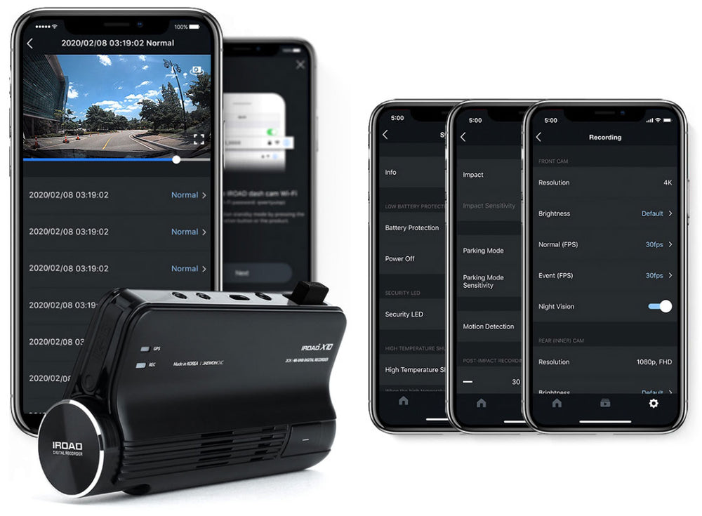 IROAD X10 4K行車紀錄器雙鏡頭 – IROAD台灣總代理